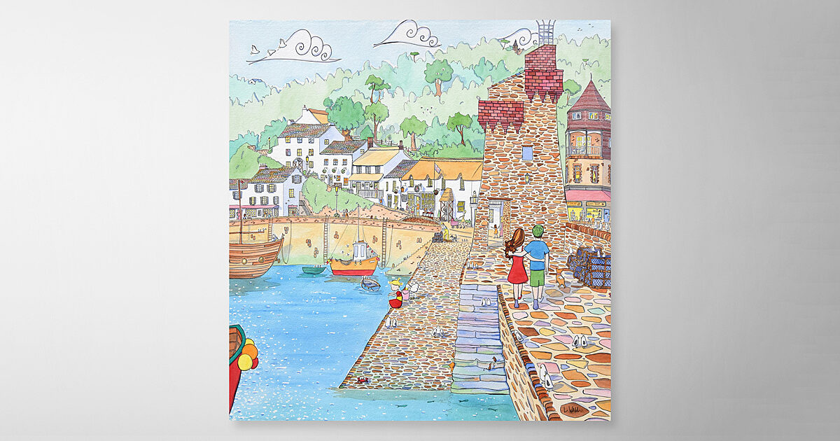 Along the Harbourside | Laura Wall