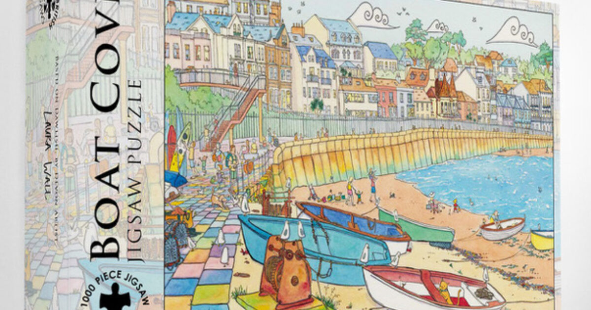 'Boat Cove' Puzzle | Laura Wall