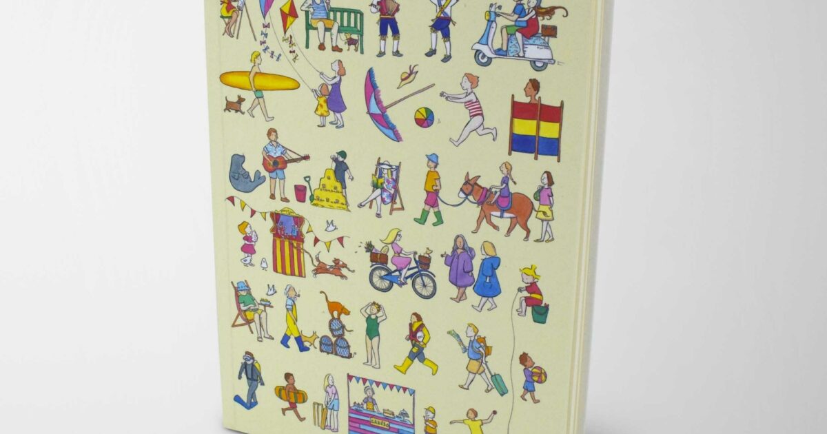 A5 Seaside Characters Book | Laura Wall