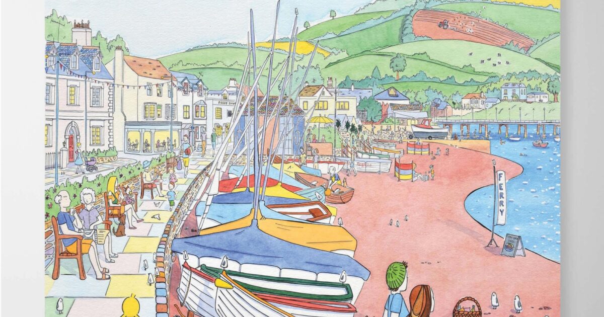 Sitting Amongst the Boats - SOLD OUT EDITION | Laura Wall